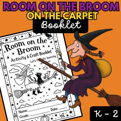 Room on the Broom – Activities & Craft | Novel Sequencing Halloween K-2