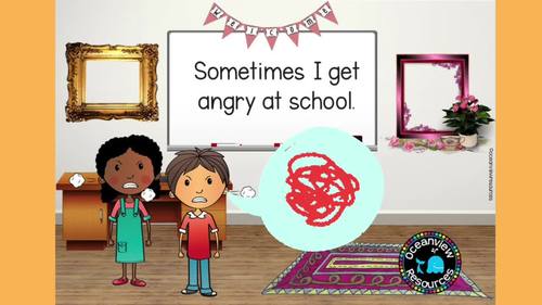 Social Narrative-SOMETIMES I GET ANGRY A story for SPED | TPT