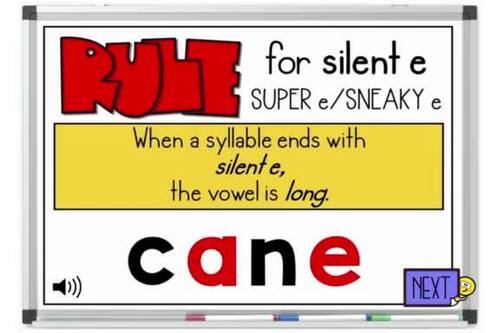 Long Vowels with Silent e Move and Learn BOOM CARDS™ by 1st Grade ...