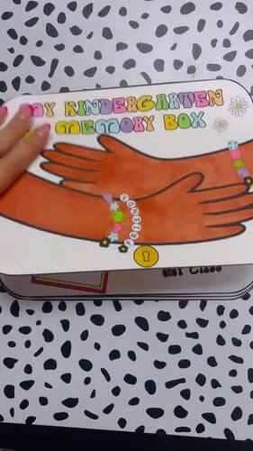 End of Year Groovy Memory Box by Kindergarten Kitties | TPT