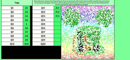 St Patricks Day Pixel Art Editable TEMPLATES by Pick Up and Go Resources