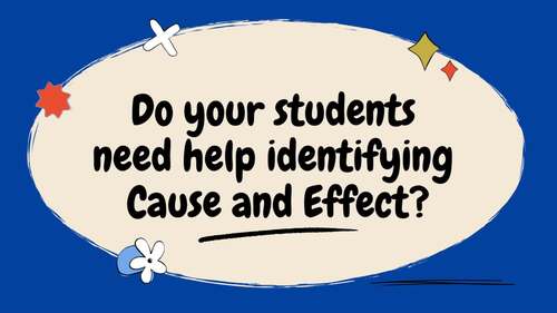 Cause & Effect Task Cards & Foldable for Natural Disasters Nonfiction Texts