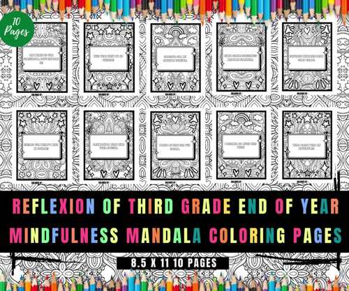 Reflections Of Third Grade End Of Year, Motivational & Mindset Growth