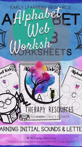 Alphabet Letter Recognition and Beginning Sound Worksheets | TPT