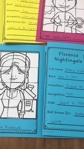 Women's History Month Activity Research Project and Biography Booklets ...