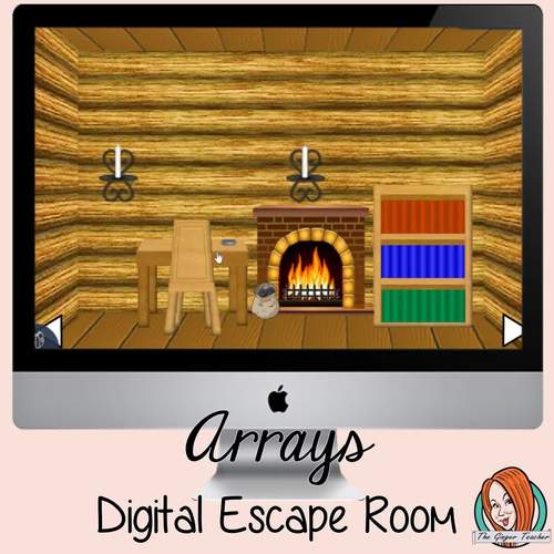 Multiplication Using Arrays Escape Room by The Ginger Teacher | TPT