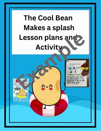 The Cool Bean Makes a Splash Lesson Plans and Activity | TPT
