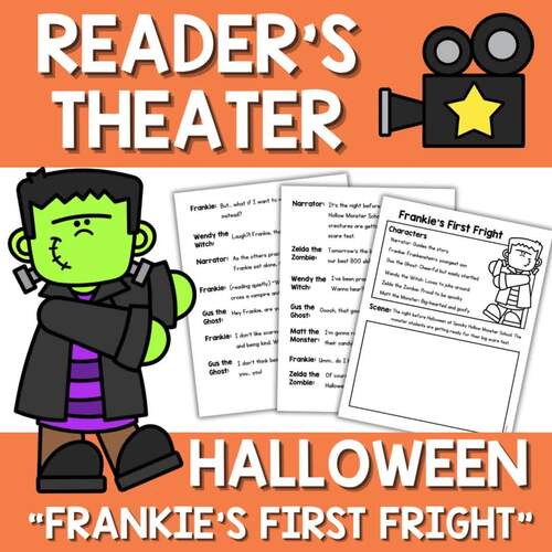Halloween Readers Theater | Funny October Reading Activity | Small ...