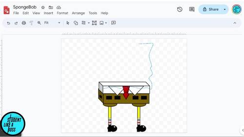 Create a SpongeBob Design: Advanced STEAM Video Tutorial for Google ...