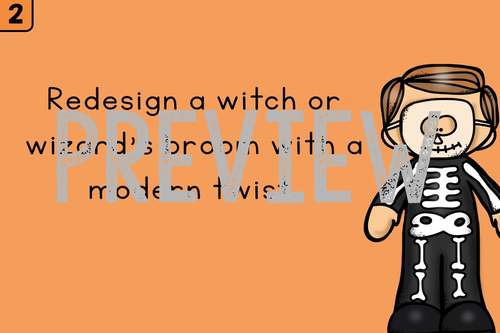 50 Halloween Focus Tasks - Literacy / Art / Math by Class of Creativity