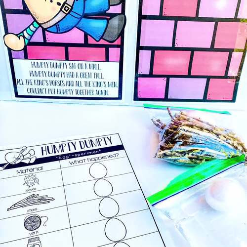 Humpty Dumpty Egg Experiment by Turner Tots | TPT