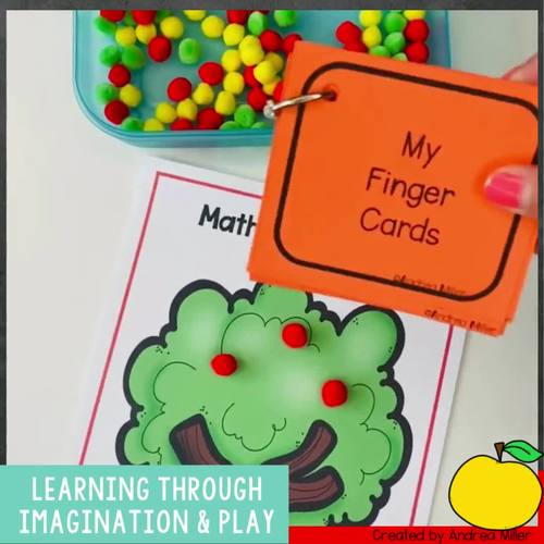 Apple Math Centers Activities by Everyday Dramatic Play --- Andrea Miller