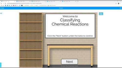 Classifying Chemical Reactions Boom Cards | Types of Chemical Reactions