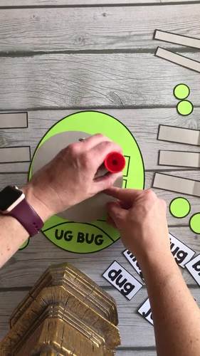 UG BUG (Word Family Craft for the Word Family UG) Word Family Activity