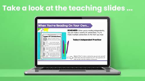 Making Connections Mini Lessons: Lesson Plans, Slides, & Graphic Organizers