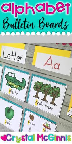 Alphabet Bulletin Boards | 26 Bulletin Board Sets to Focus on Each Letter