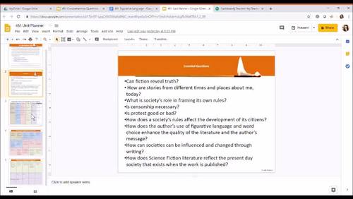 Fahrenheit 451 Unit Plan, Literature Guide, Distance Learning by Julie ...