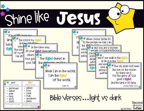 Let Your Light Shine Bible Lessons by Second Grade Cuties | TPT