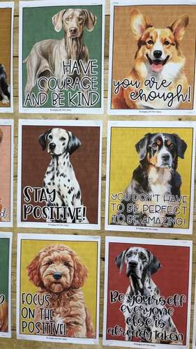 Dog Motivational Posters by Hanging with Mrs Hulsey | TPT