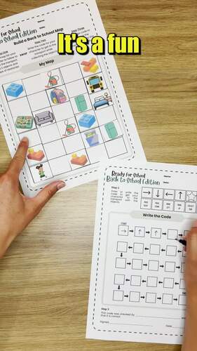 Ready for School | Back to School Coding Unplugged | Digital + Print