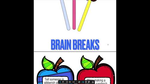 FUN BRAIN BREAK IDEAS - Kids will Love by Fun Creatives | TPT