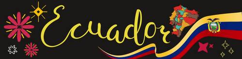 ECUADOR Animated GOOGLE CLASSROOM VIRTUAL BANNER | GOOGLE CLASSROOM BANNER