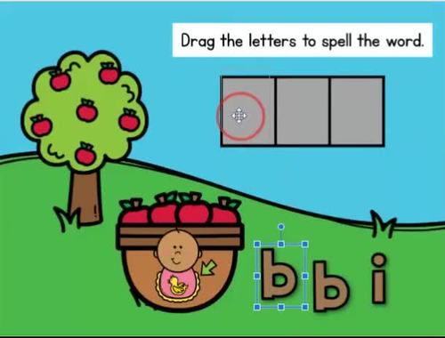 Fall Short I CVC Words for Google Slides™ & PowerPoint™ by Play All Day