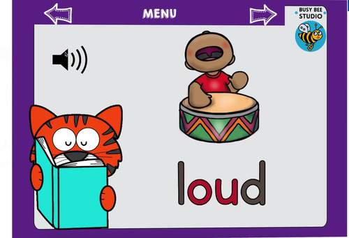 AU AW VOWEL DIPHTHONGS BOOM CARDS WITH AUDIO PHONICS FLASHCARDS | TPT