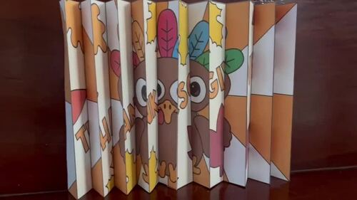 Thanksgiving Agamographs Craft Art Project & Coloring pages | Bulletin ...