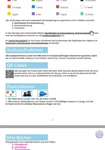 German colors worksheet / Farben Vokabeln by Stellar Lingua | TPT
