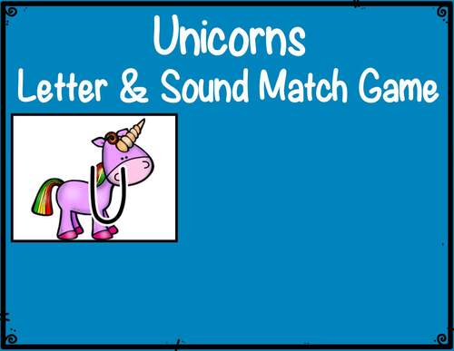 Kindergarten Unicorn Themed Literacy & Math Centers & Activities