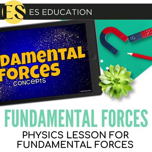 Fundamental Forces Editable PowerPoint,Guided Notes,and Quiz High ...