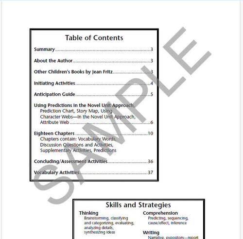 Brady Novel Units® Teacher Guide Novel Study | TPT