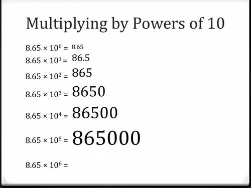 Scientific Notation Powerpoint with decimal animations! and Handout for ...