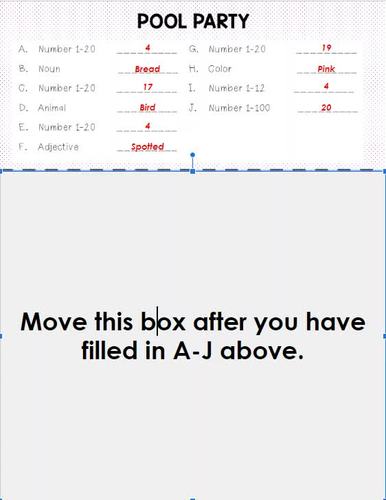 Create Your Story: Word Problems Math Activity for Distance Learning