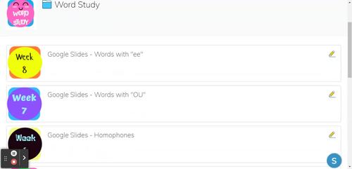 Schoology Icons ~ Weekly Numbers by Stacy Joline | TPT