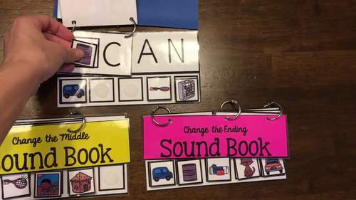 Flip It: CVC Interactive Sound Books by The Themeschoolers | TPT