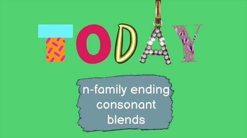 2nd Grade NT, ND, NK, & NG Final Consonant Blends Worksheets Fun ...