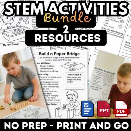 STEM Back to School + Greenhouse Effect Experiment Plant Life Cycle ...