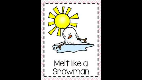 Spring Movement Cards and Posters for Elementary Music by Miss Jayna's ...