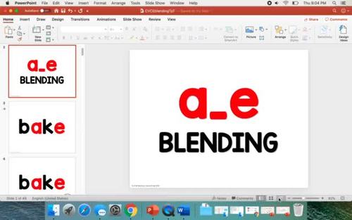 CVCe Blending Slides | Magic E | Silent E | Science of Reading | TPT