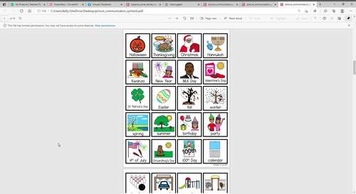 Picture Communication Symbols by Visuals for All | TPT