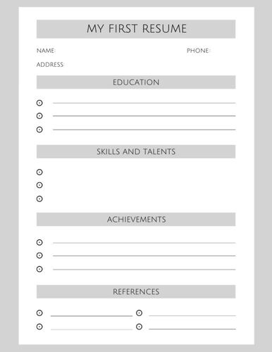 College and Career Lesson- Resume Construction by Ridiculously Random ...