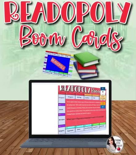 READOPOLY Boom Cards *Printable & Digital* (Reading comprehension)
