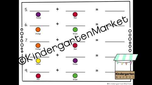 Rainbow Skittles Math Activities | Candy Sort, Count, Graph, Add Worksheets