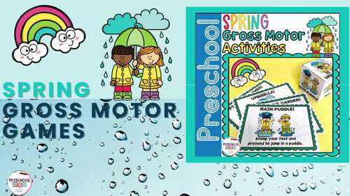 Preschool Gross Motor Activity Games For Spring by Preschool SOS