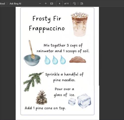 Winter Mud Kitchen Recipes | Christmas Outdoor Learning | Forest School ...