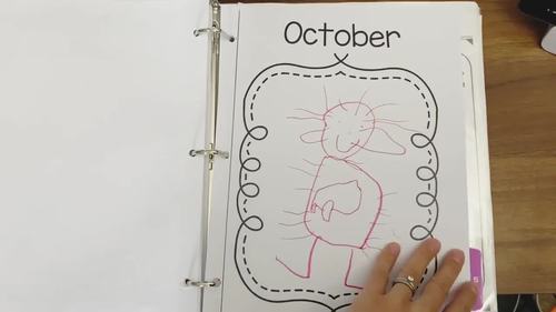 Fine Motor Monthly Journal | Pre-writing | Student Progress Assessment