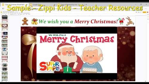 Christmas Virtual Field Trips and Activities – 50 Google Slides/ PowerPoint
