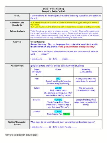 The Great Paper Caper by Oliver Jeffers Lesson Plan and Google Activities